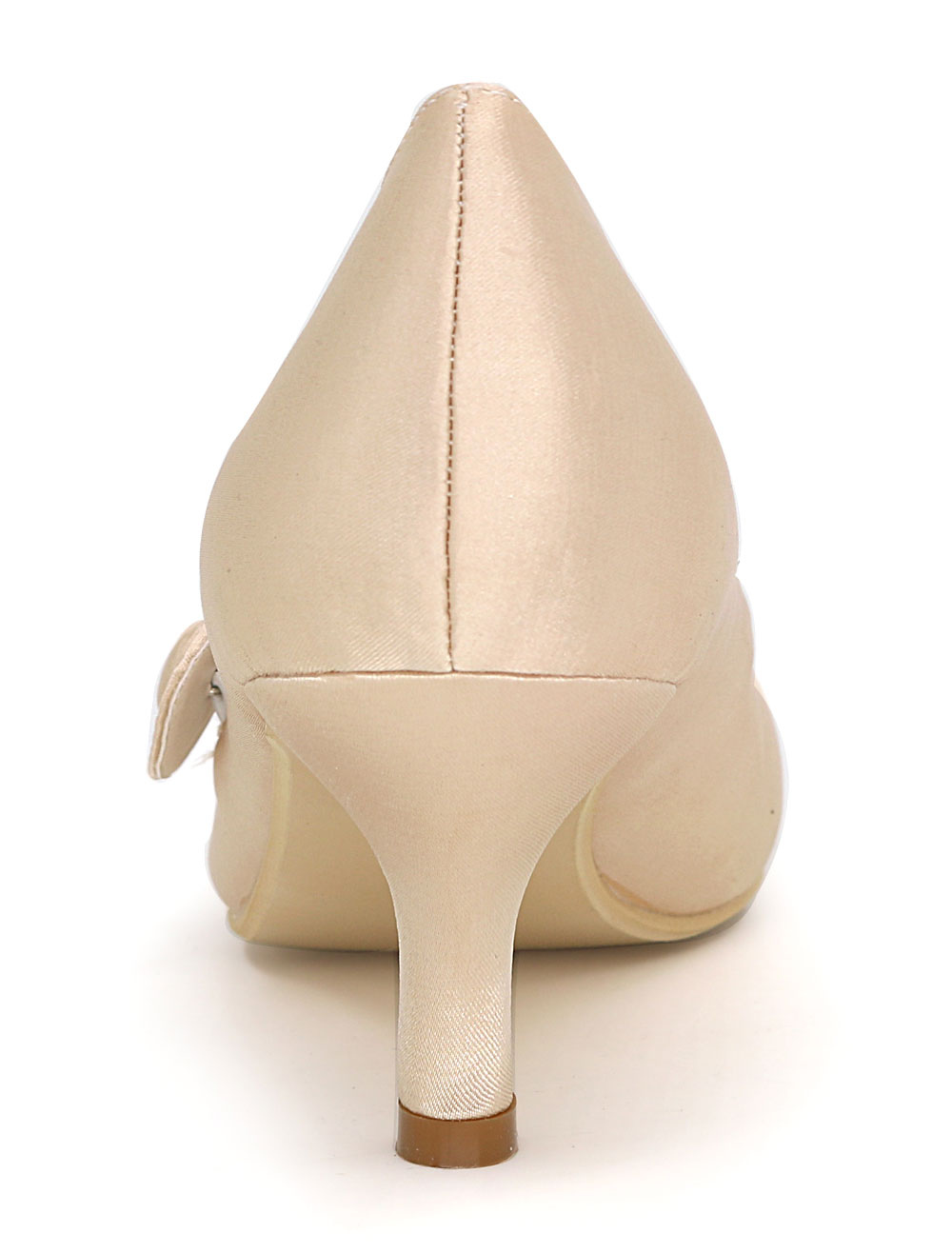 Vintage Wedding Shoes White Mary Jane Heels Button Round Toe Bridal ...