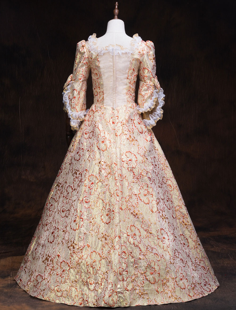 Robe Vintage Renaissance Medieval Costume Rococo Marie-antoinette ...