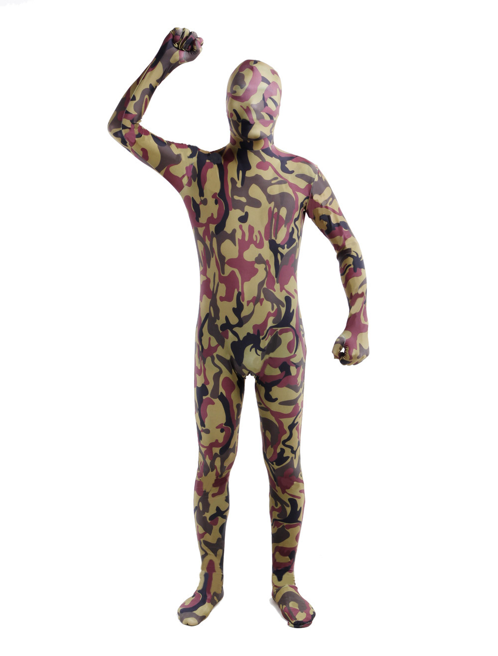Morph Suit Hunter Green Camouflage Lycra Spandex Zentai Suit Unisex ...