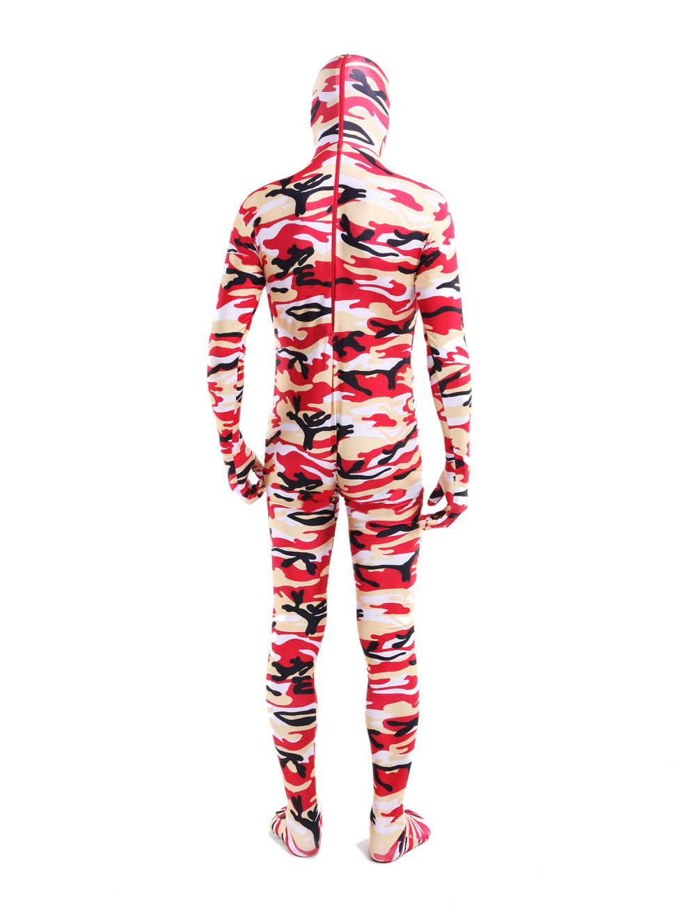 Gorgeous Camouflage Lycra Spandex Full Body Zentai Suit Halloween ...
