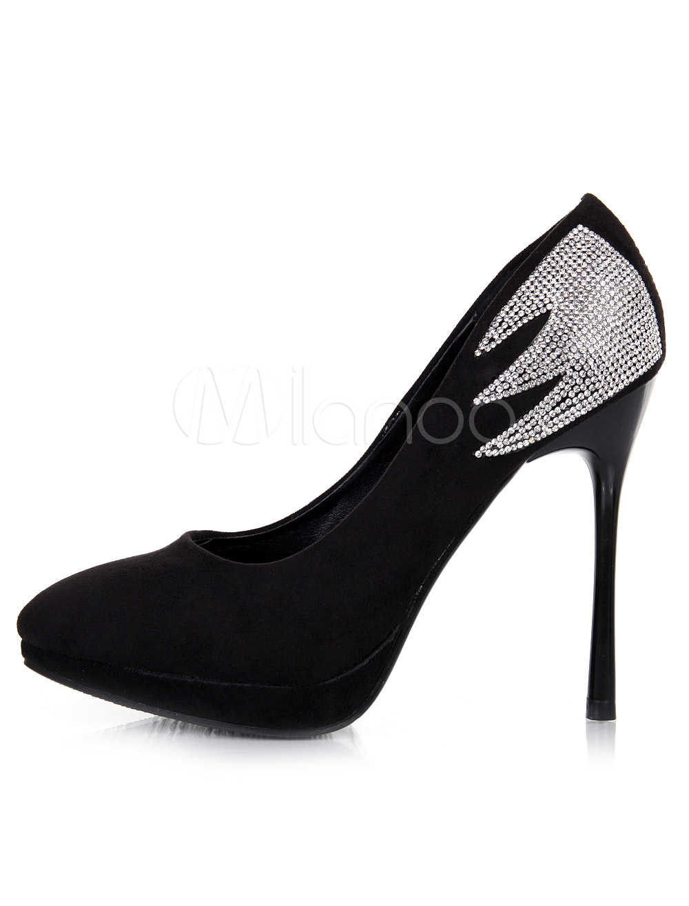 Sexy Stiletto Heel Satin Pointed Toe Woman's High Heels - Milanoo.com