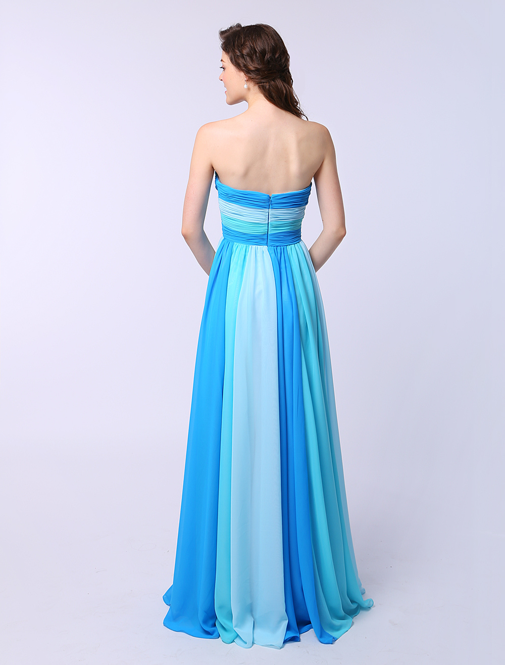 Ballkleider A-Linie- Ball kleider Hochzeit Chiffon Abendkleider ...