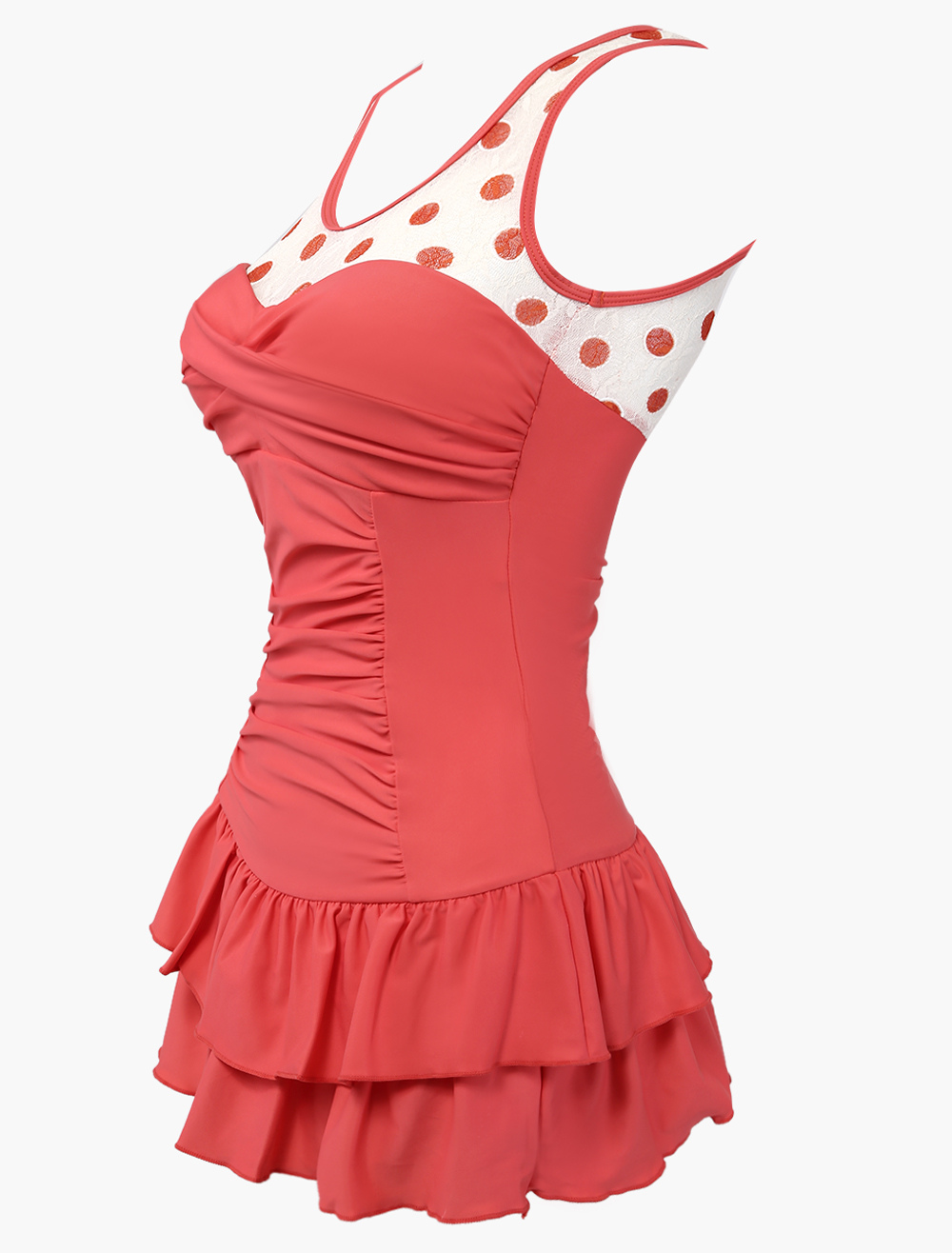 Cut Out Underwire One Piece Swimsuit