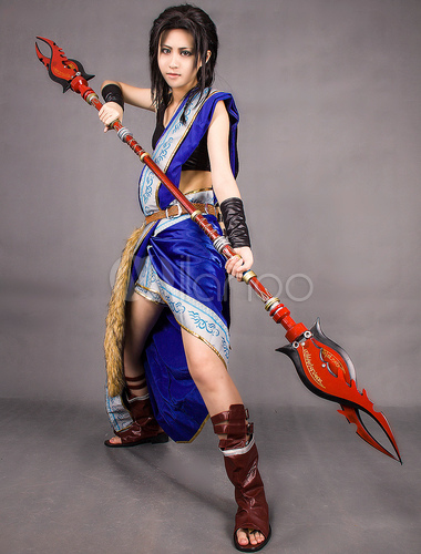 Fashion Final Fantasy Cosplay Jacket Costume With Accessory