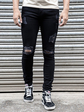 Jeans pour hommes|Jeans Ripped, Skinny Jeans | Milanoo.com