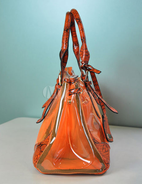 Exotic Animal Print PVC Tote Bag For Women - Milanoo.com