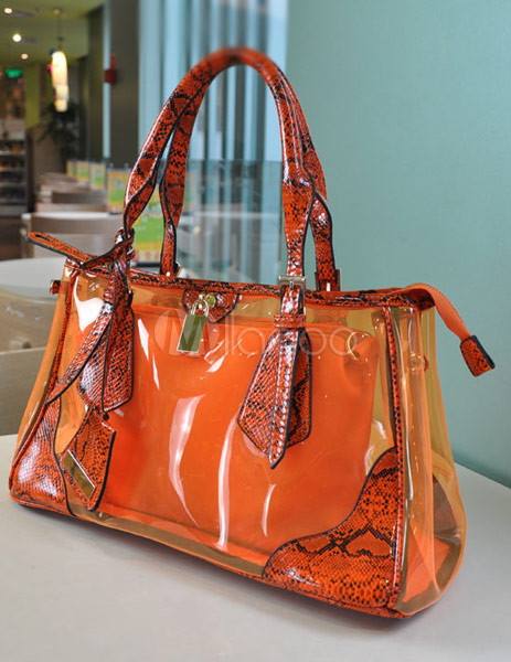 Exotic Animal Print PVC Tote Bag For Women - Milanoo.com