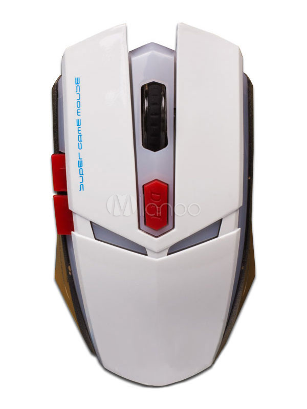 Wired Optical Mouse Adjustable 2400 DPI Light Effect Super Gaming Mouse ...