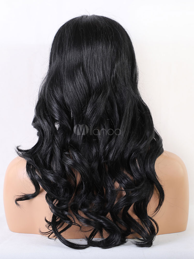 Perruques Vrai Cheveux Perruque Femme Long Perruque Naturelle Bouclé ...