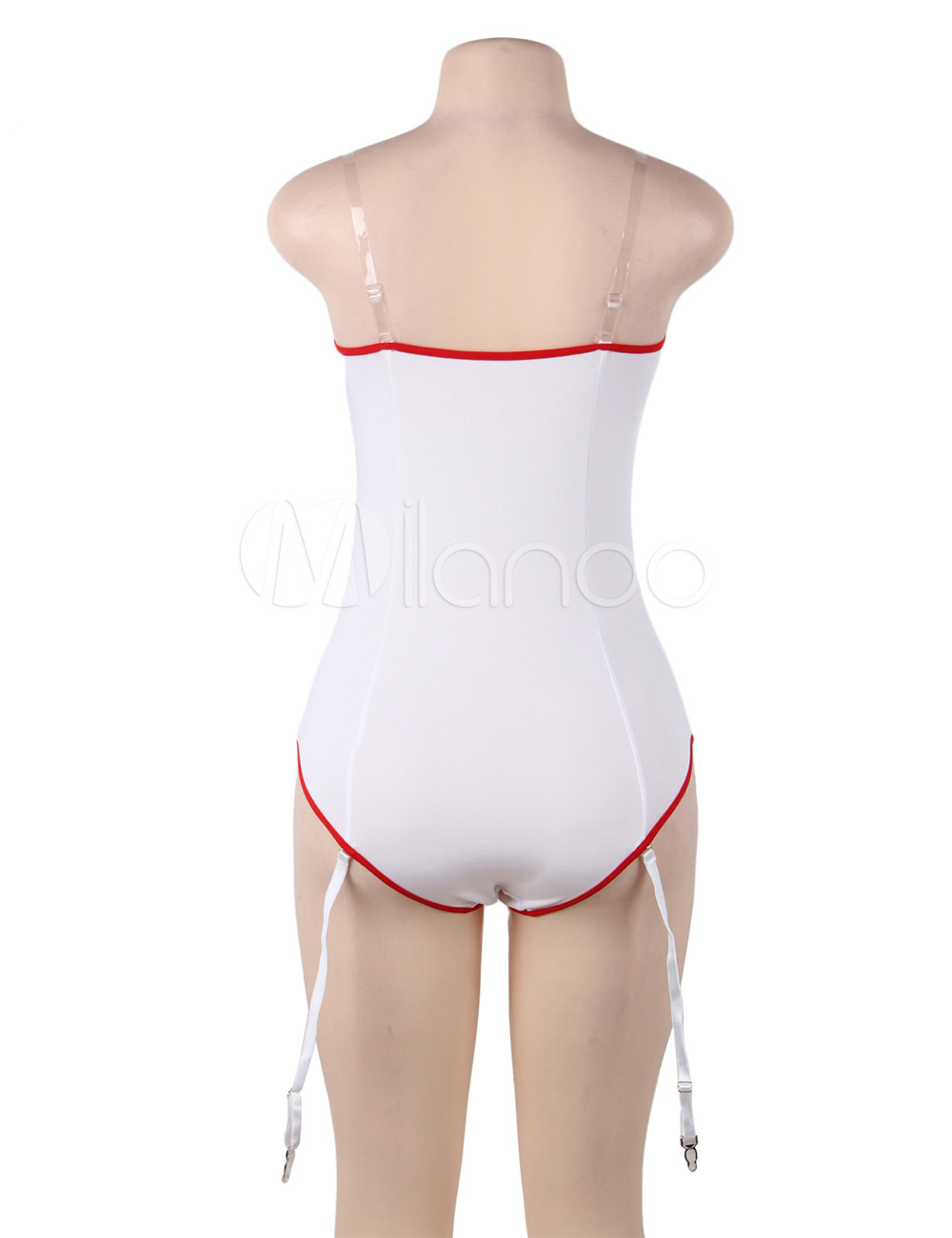 Sexy Nurse Costume Plus Size Bedroom Costume Women 4 Piece Lingerie