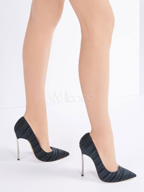 Talons hauts modernes de la femme Slip-On bout pointu talon Stiletto ...