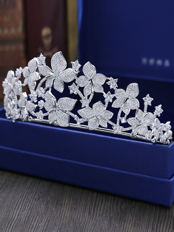 Wedding Headpiece Headwear Crown Accessory Diamond Hair Accessories For ...