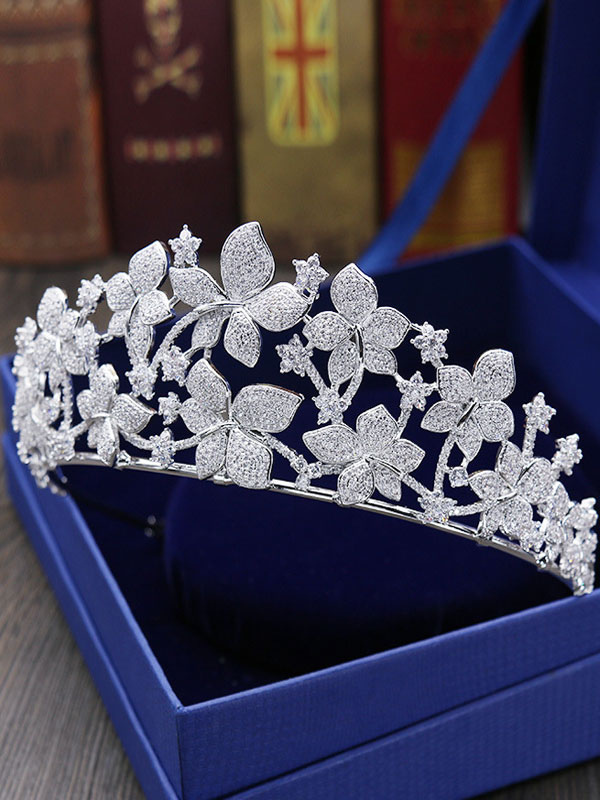 Wedding Headpiece Headwear Crown Accessory Diamond Hair Accessories For ...