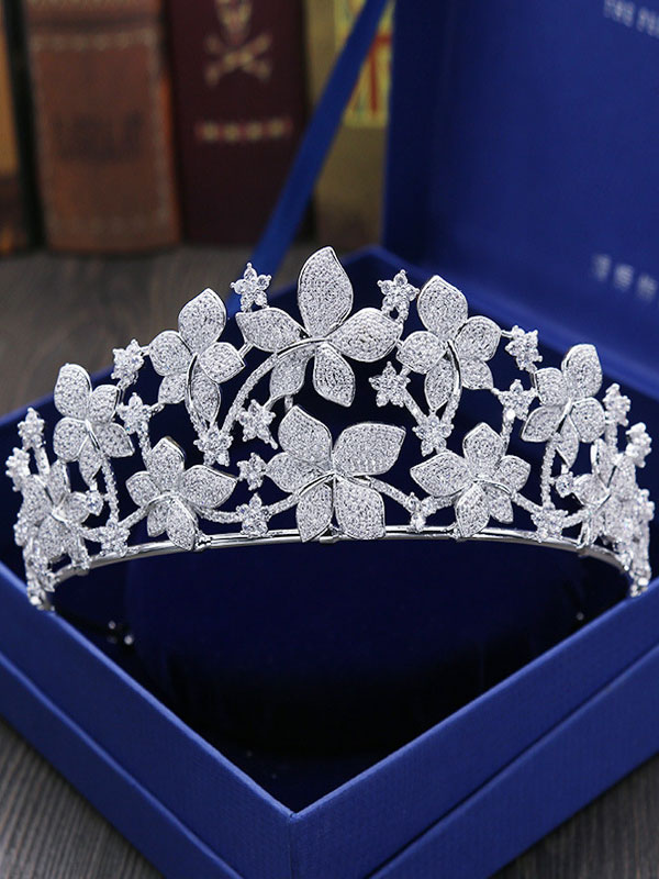 Wedding Headpiece Headwear Crown Accessory Diamond Hair Accessories For ...