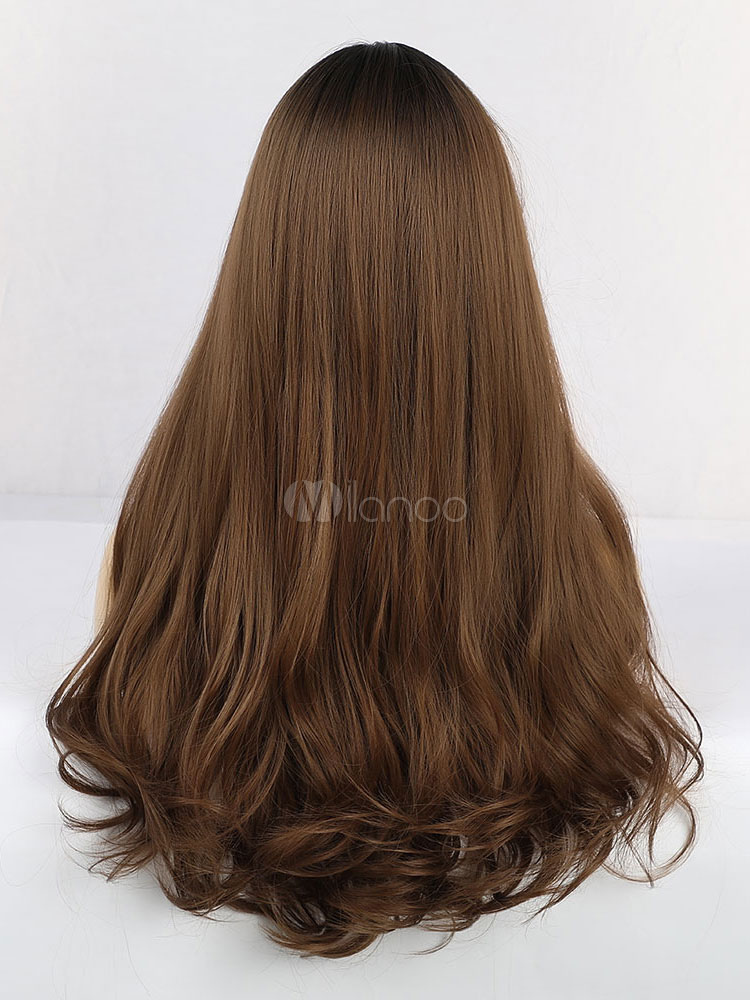 Long Wig For Woman Amber Curly Rayon Classic Layered Long Synthetic ...