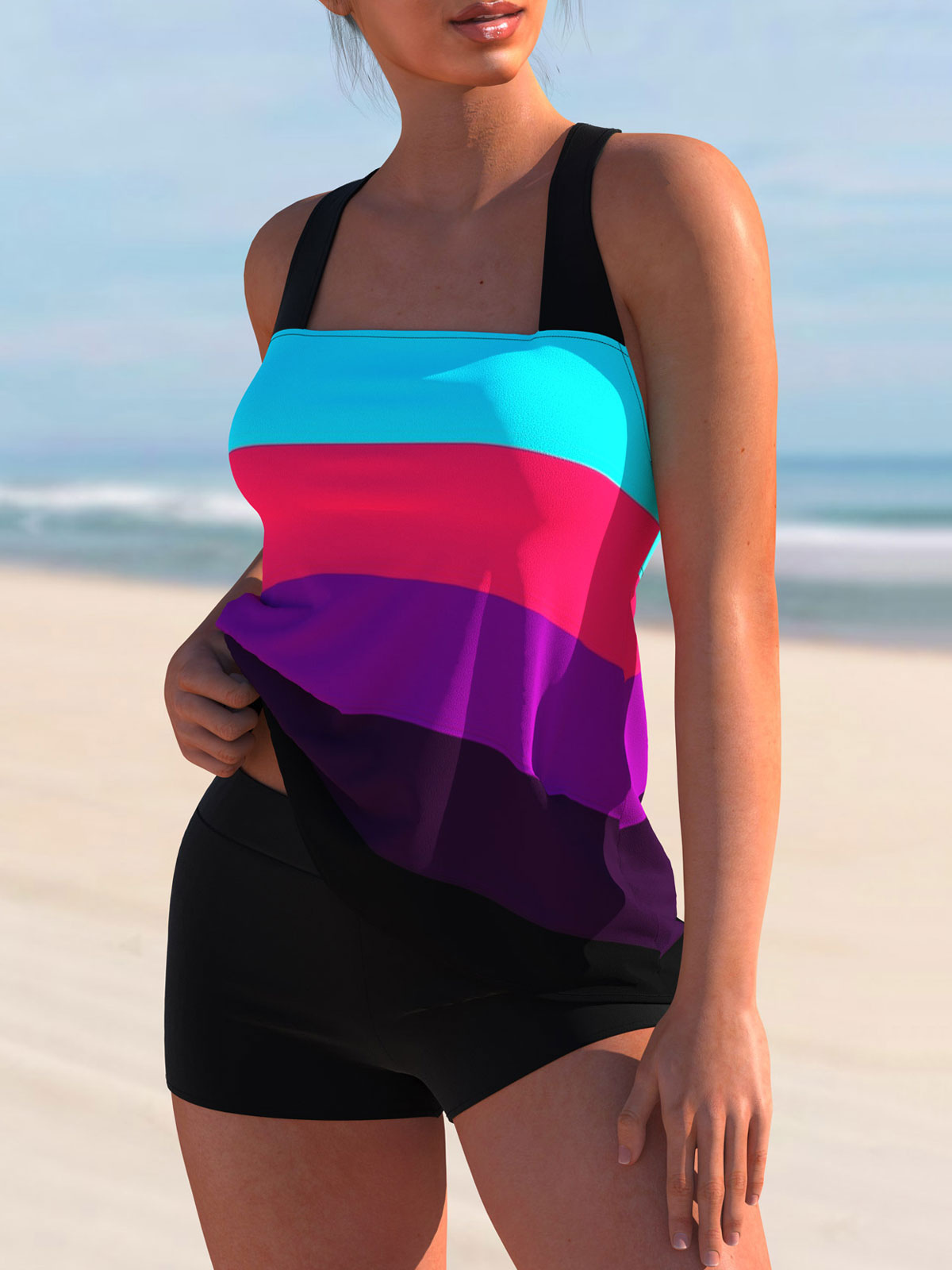 Costumi da bagno da donna in due pezzi Costumi da bagno da spiaggia ...