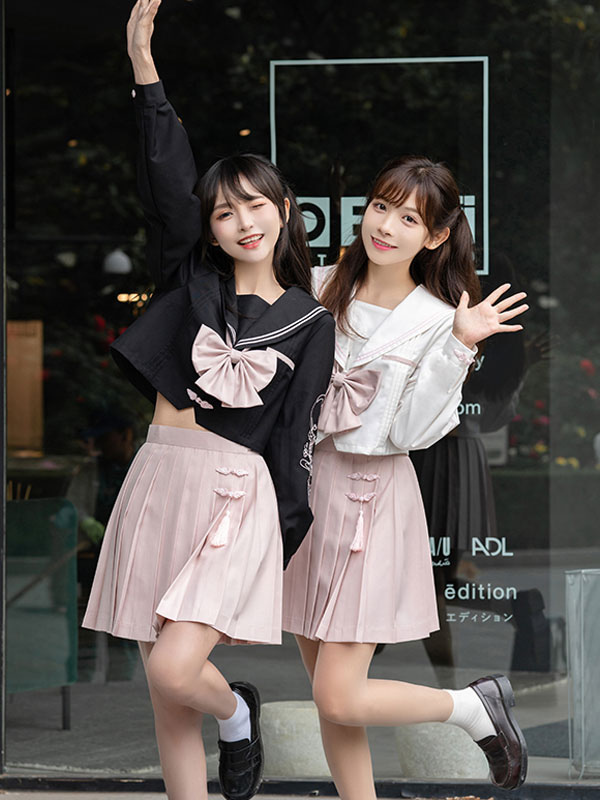 Academique Lolita JK Japonaise Jupe À Manches Longues - Milanoo.com