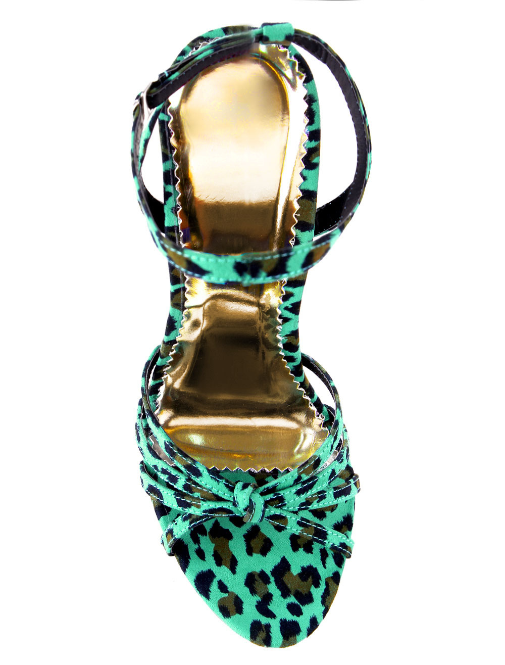 Leopard Print Cloth Sandals - Milanoo.com