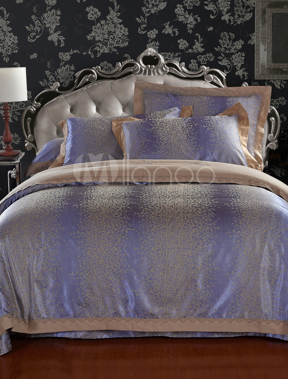 Luxury Jacquard 4 Pieces Cotton Bedding Set