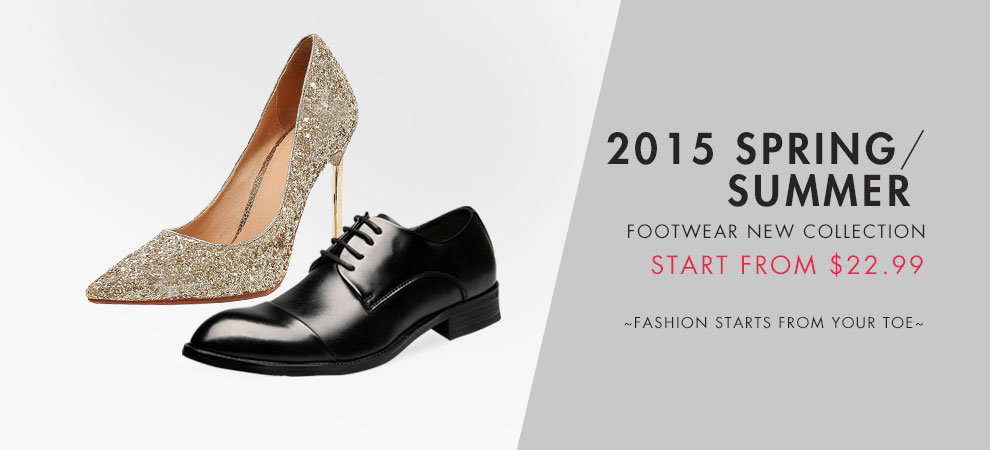 2015 SS Footwear New Collection - Milanoo.com